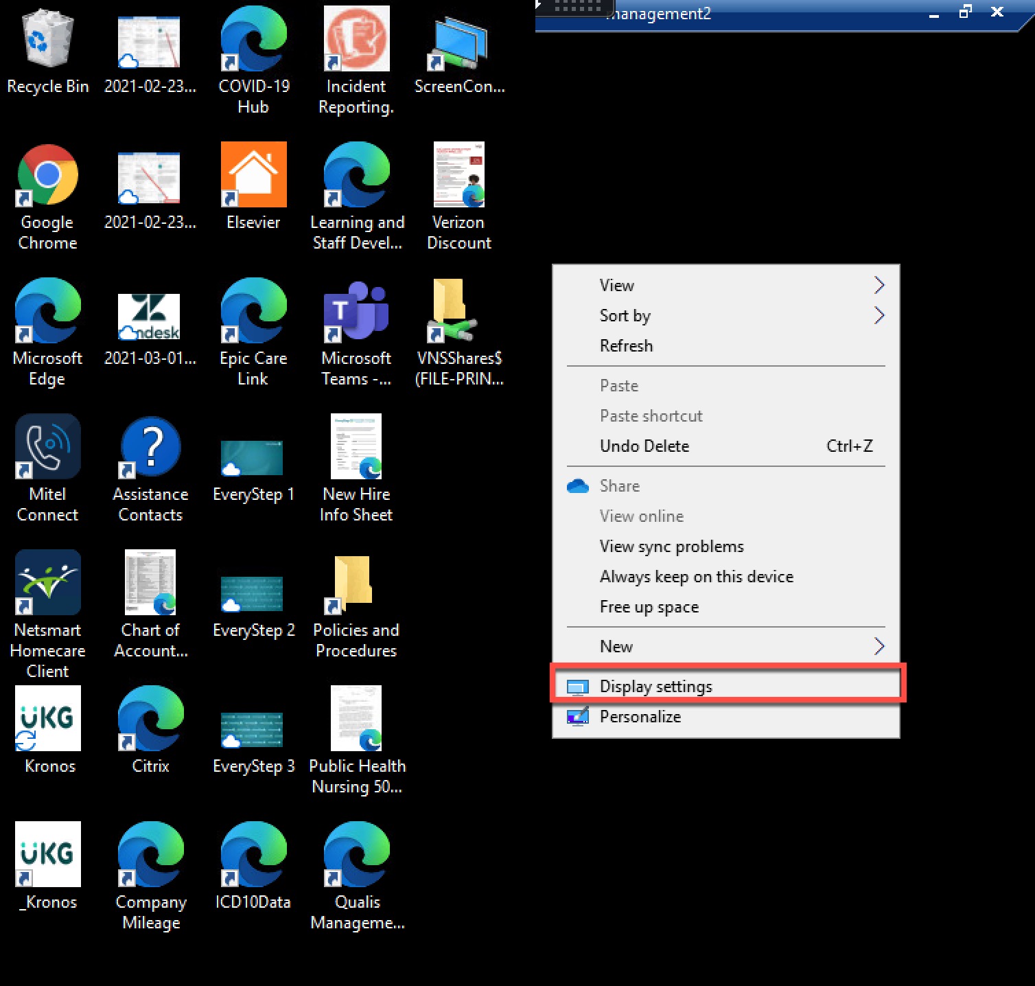 Font Size in Netsmart is Too Big – EveryStep