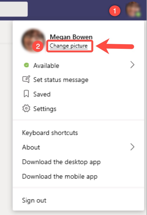 Change your profile picture – EveryStep