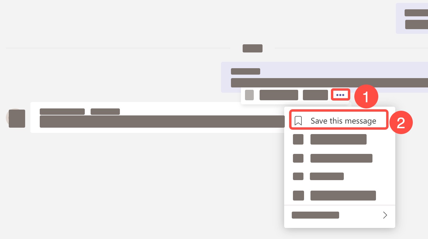Save a post or a message – EveryStep