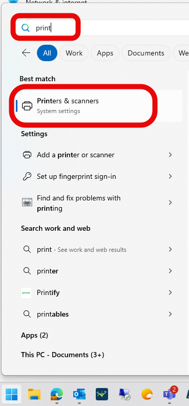 Add a Printer - Windows 11 – EveryStep