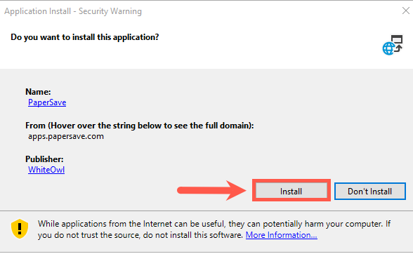 Install PaperSave – EveryStep